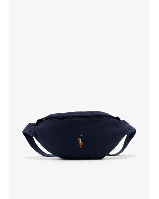 Polo Ralph Lauren Polo Logo Waistpack in Blue for Men | Lyst
