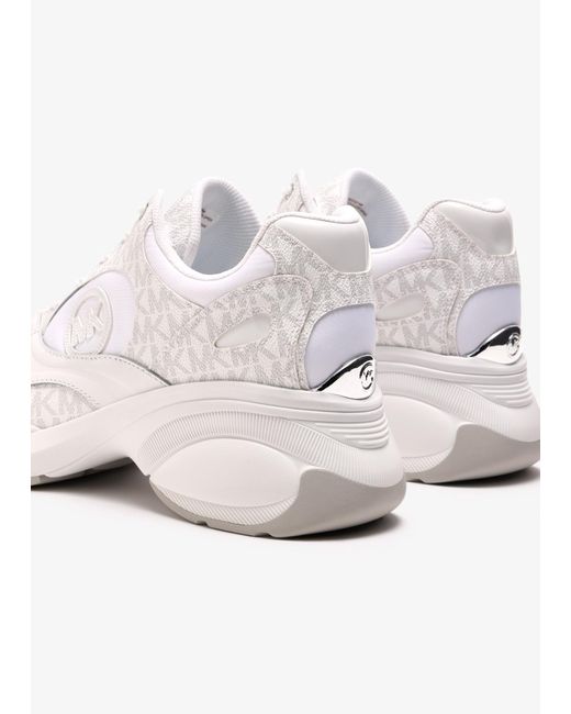 Michael Kors Zuma Sneakers in White | Lyst