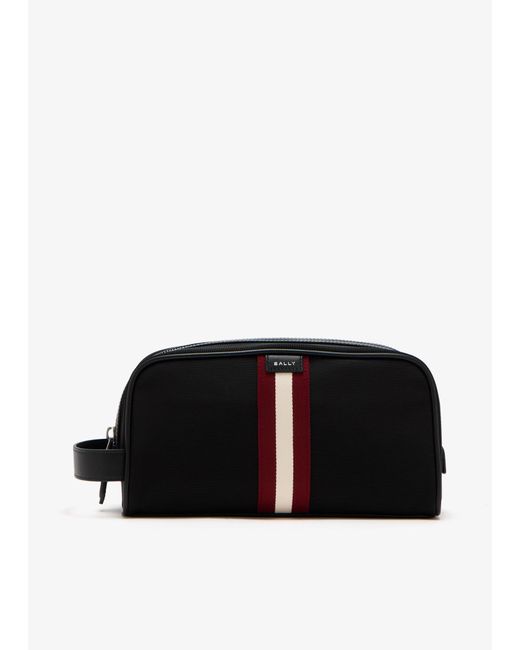 Bally Code Washbag in Black for Men | Lyst