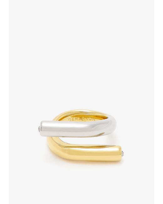 DEMARSON Ana Ring in Metallic | Lyst