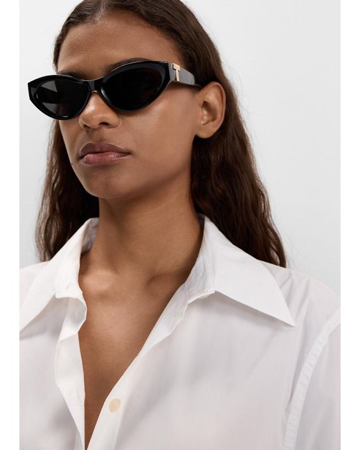 Tiffany & Co. Tiffany T Sunglasses in Black | Lyst