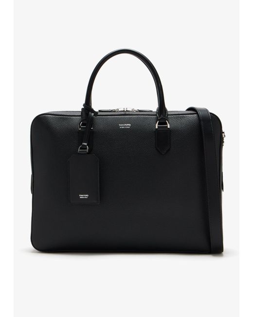 Tom Ford Elliot Briefcase in Black for Men | Lyst
