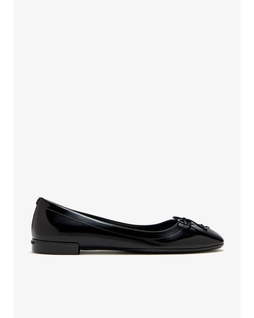 Jimmy Choo Scarlett Ballerinas in Black | Lyst