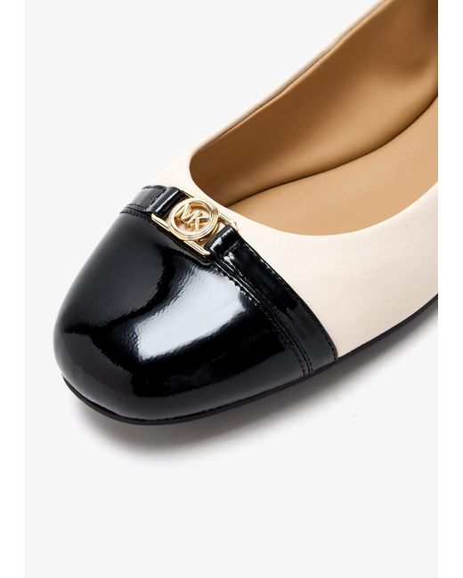 Michael Kors Mandy Flex Ballet Flats in White | Lyst