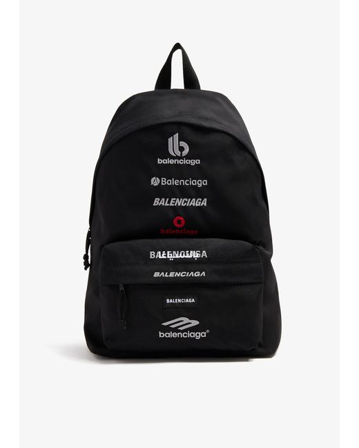 Balenciaga Explorer Backpack in Black for Men | Lyst