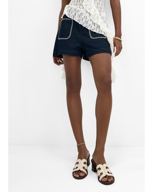 Sam Edelman Tasha Sandals in White | Lyst