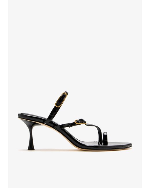 STUDIO AMELIA Sabrina 70 Sandals in White | Lyst