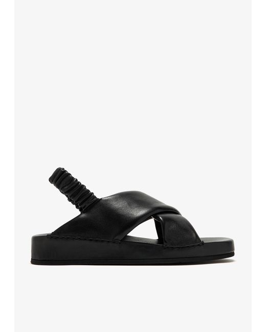 MONOLITHICO Fionda Sandals in Black for Men | Lyst