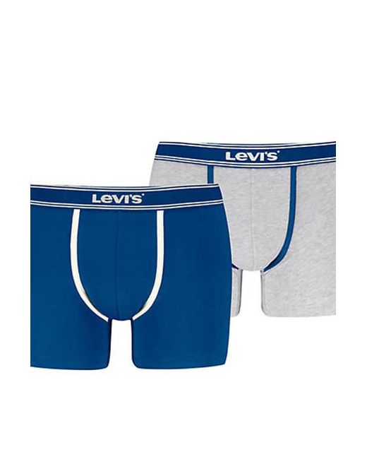 Levi's Remastered Boxer Brief 2 Pack in Blue for Men | Lyst UK