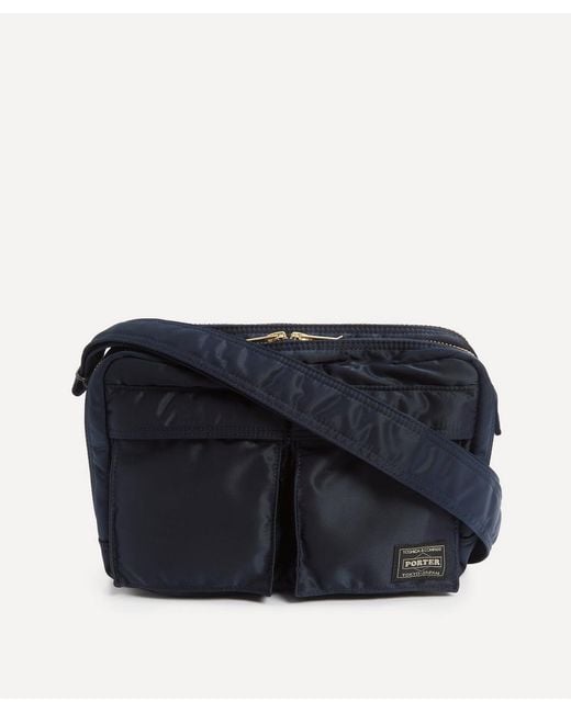 Porter-Yoshida and Co Tanker Sling Bag Luxury Gift in Blue for Men | Lyst
