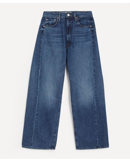 Mother The Half Pipe Ankle Jeans in Blue | Lyst UK