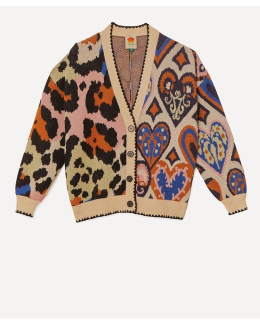 Farm Rio Hearts Cardigan