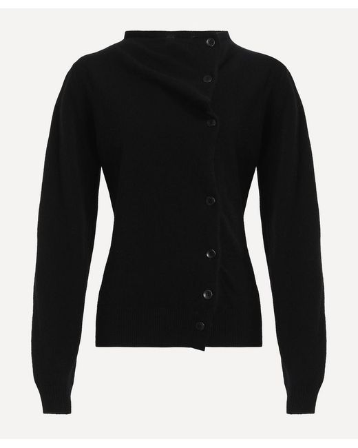 Paloma Wool Donalti Asymmetric Cardigan in Black | Lyst