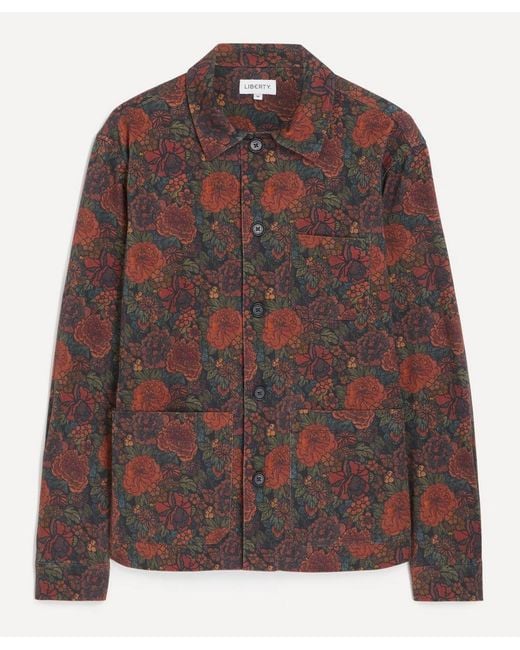 Liberty Chore Jacket in Brown for Men | Lyst UK
