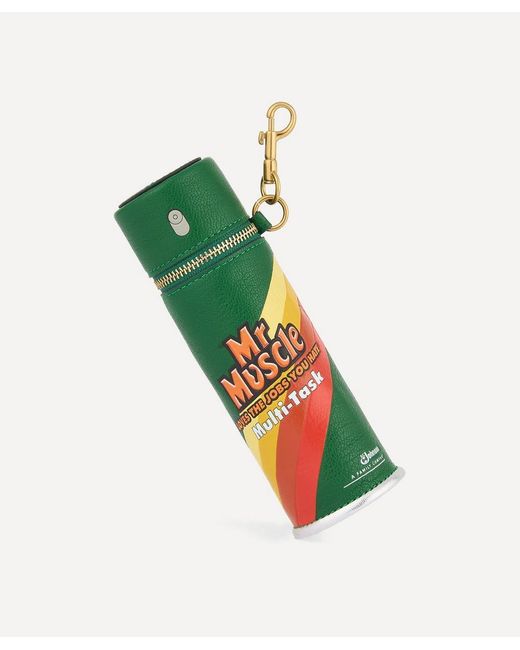 Anya Hindmarch Mr Muscle Coin Purse Charm in Green | Lyst UK
