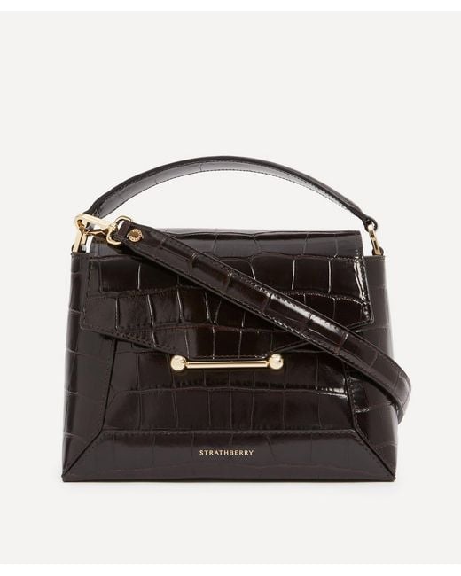 Strathberry Mosaic Bag in Black | Lyst UK