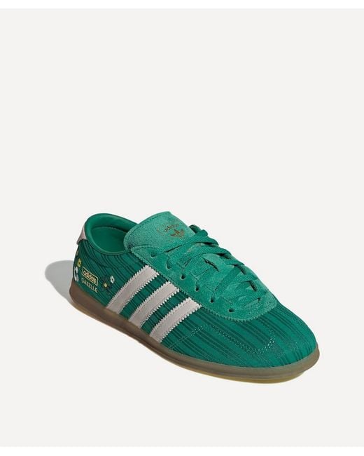 adidas X Liberty London Gazelle Lo Pro Shoes in Green | Lyst UK