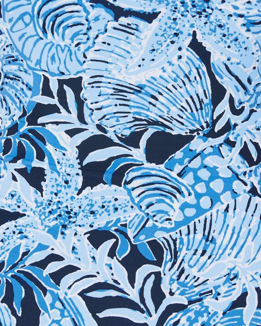 Lilly Pulitzer Solaria One Piece Swimsuit In Blue Lyst 8527