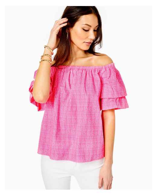lilly-pulitzer-cotton-women-s-frankee-off-the-shoulder-top-size-2xs