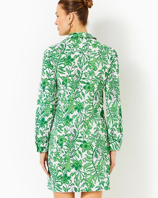 Lilly Pulitzer Upf 50+ Kindra Dress in Green | Lyst