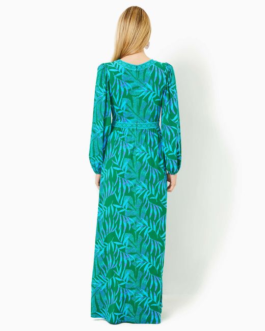 Lilly Pulitzer Wexlee Maxi Dress in Blue | Lyst