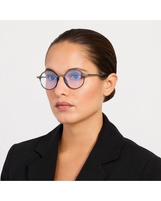 Linda Farrow Kit Optical in Brown | Lyst UK