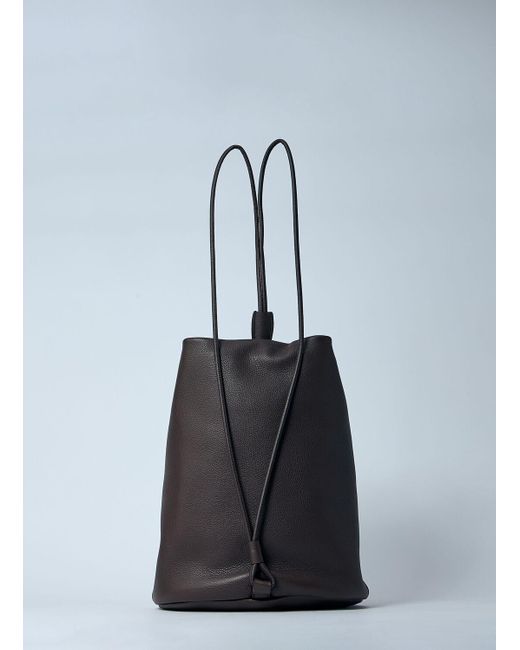 The Row Joe Leather Backpack in Blue | Lyst