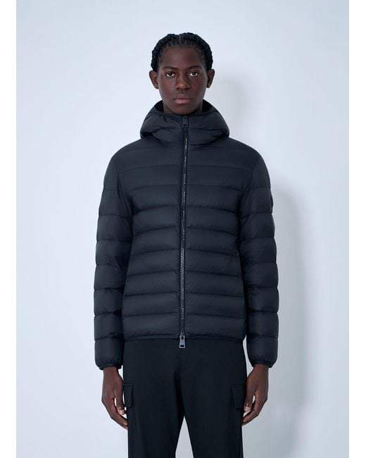 Moncler Alrai Short Down Jacket in Blue for Men | Lyst UK