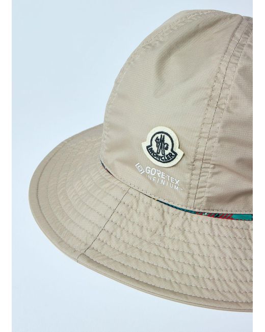 Moncler X Fragment Hiroshi Fujiwara Logo Motif Bucket Hat in Blue for ...