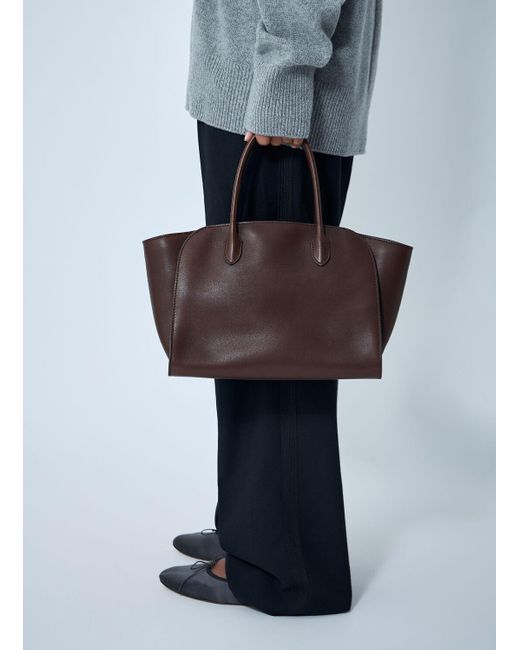 The Row Marlo 12 Handbag in Brown | Lyst