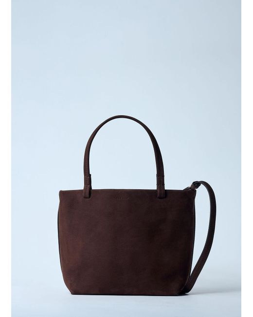 The Row Small Park Tote Bag in Brown | Lyst