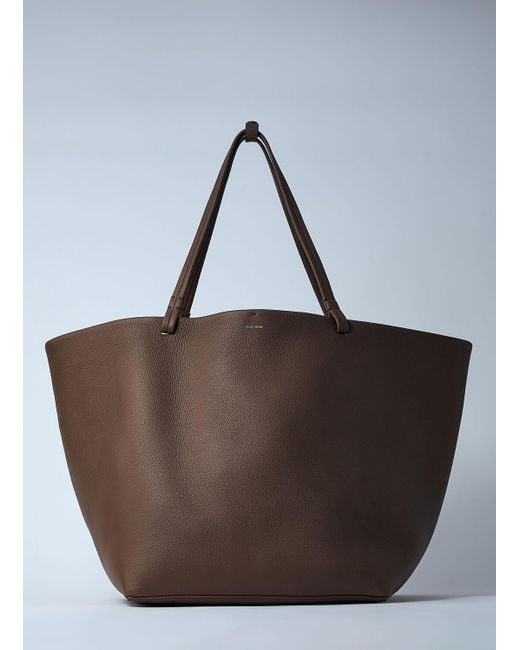 The Row Extra Large Park Tote Bag in Brown for Men | Lyst