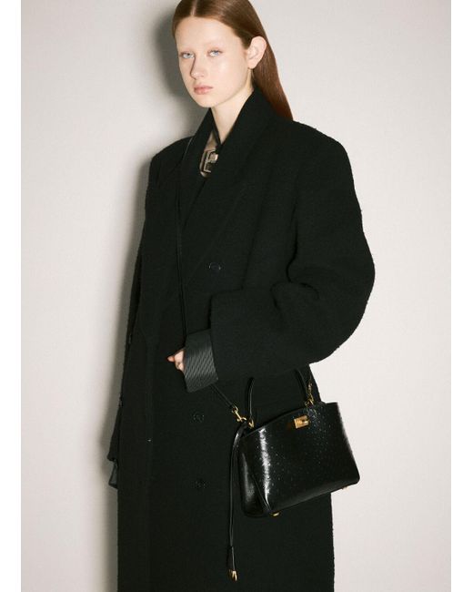 Balenciaga Mini Rodeo Handbag in Black | Lyst