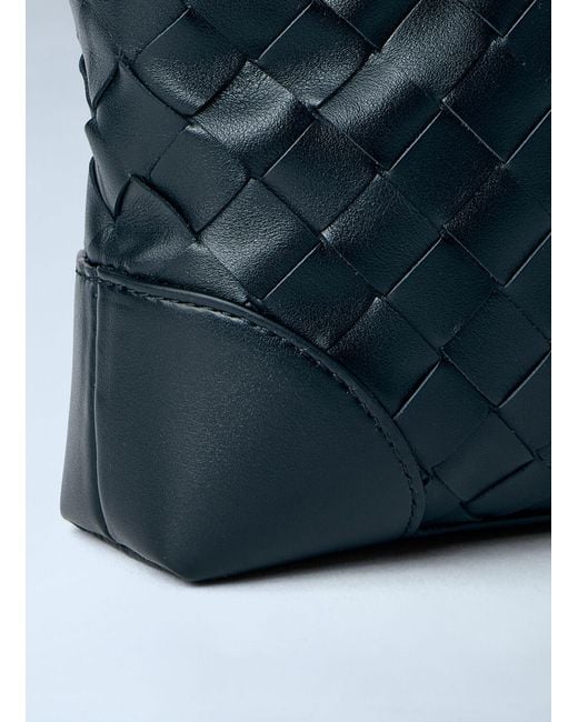 Bottega Veneta Andiamo Zipped Messenger Bag in Blue for Men | Lyst