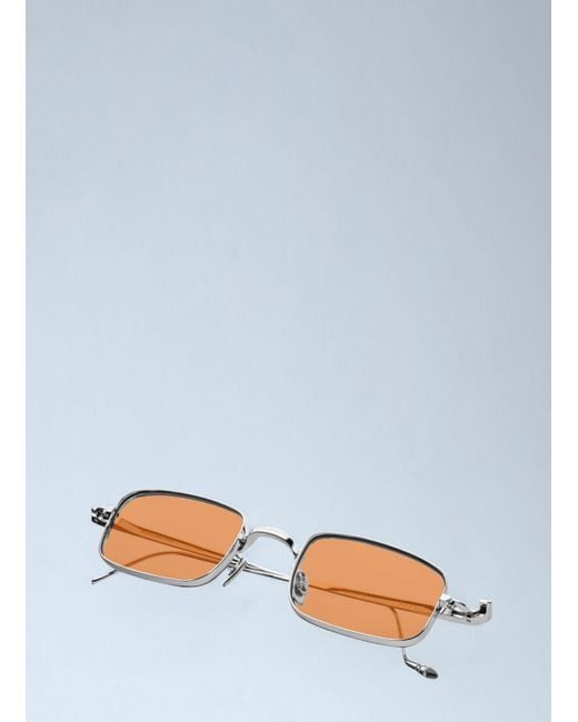 Jacques Marie Mage Dusk Rectangle Sunglasses in Blue | Lyst