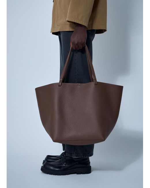 The Row Extra Large Park Tote Bag in Brown for Men | Lyst