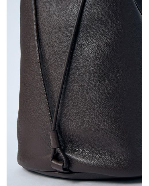 The Row Joe Leather Backpack in Blue | Lyst