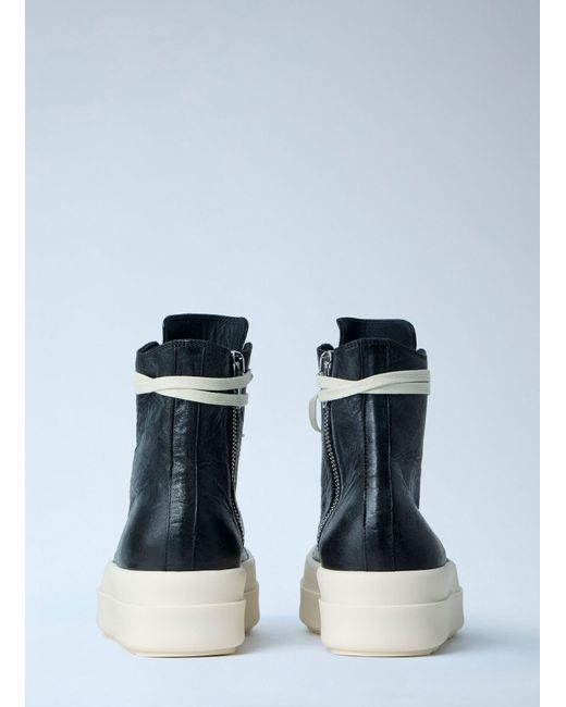 Rick Owens Mega Bumper Boots in Blue | Lyst UK