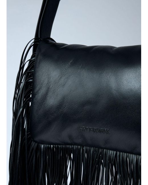 Sportmax Stilla Handbag in Black | Lyst