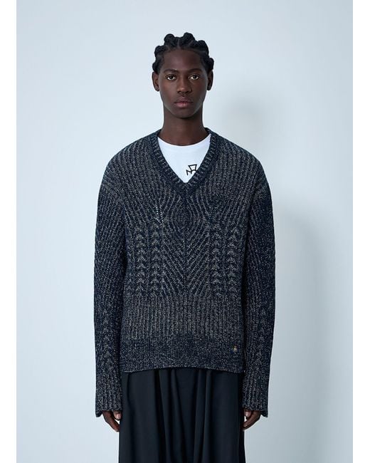 Vivienne Westwood Lottie Sweater in Blue for Men | Lyst UK