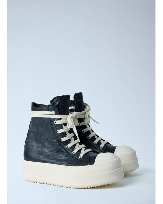 Rick Owens Mega Bumper Boots in Blue | Lyst UK
