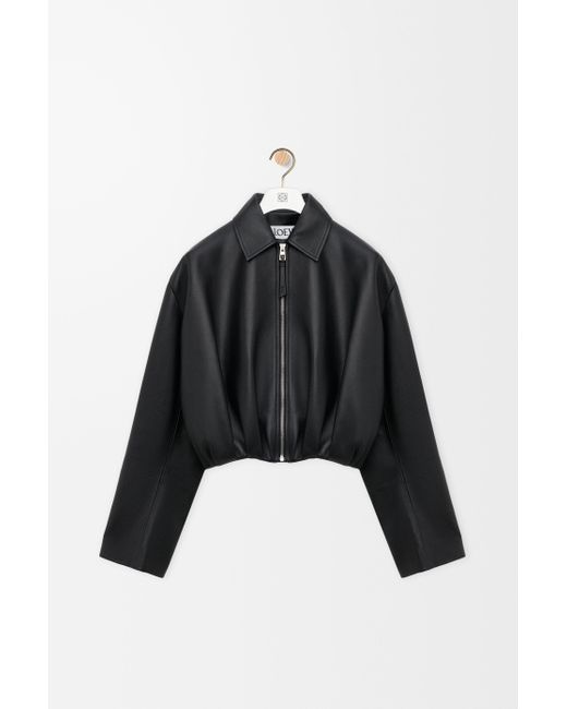 Loewe Draped Jacket in Black | Lyst UK