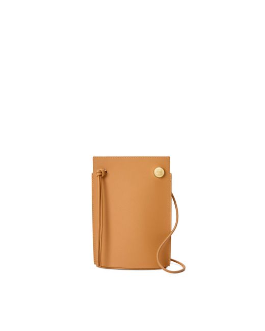 Loewe Pebble Dice Pocket In Classic Calfskin in White | Lyst UK