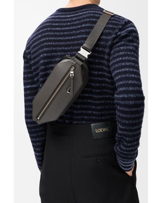Loewe Convertible Sling in Gray for Men | Lyst