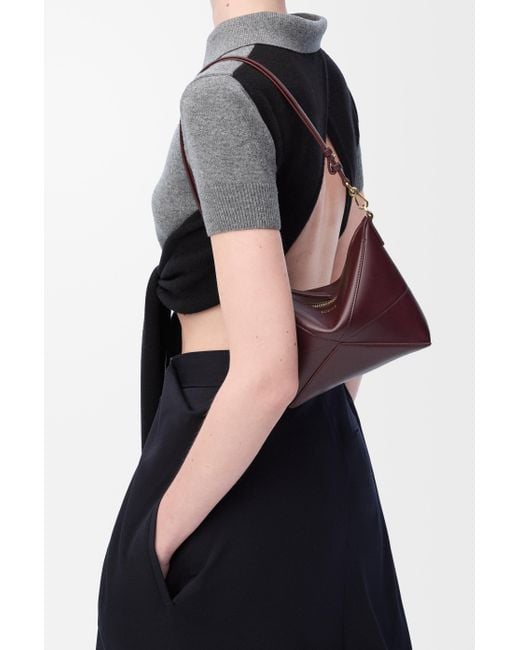 Loewe Luxury Puzzle Fold Pouch In Shiny Nappa Calfskin in Blue | Lyst