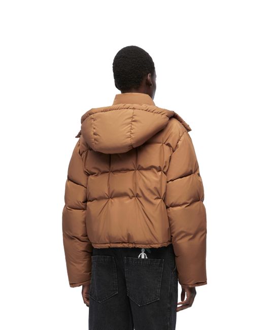 Loewe Luxury Puffer Jacket In Nylon in Brown | Lyst UK