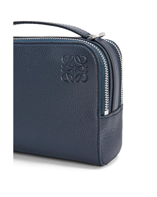 Loewe Mini Camera Crossbody Bag In Soft Grained Calfskin in Blue for ...