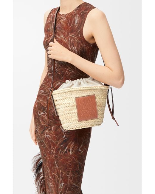 Loewe Drawstring Bucket in Blue | Lyst