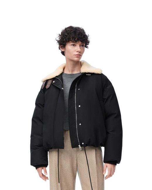 Loewe Luxury Puffer Jacket in Black | Lyst