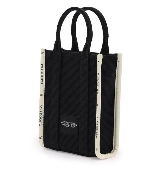 Marc Jacobs The Jacquard Mini Tote Bag in Black | Lyst Marc Jacobs The Jacquard Mini Tote Bag in Black | Lyst